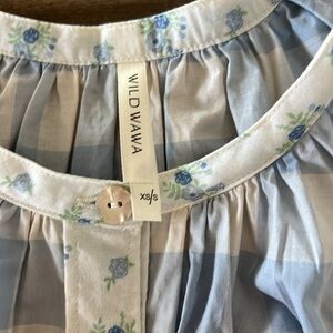 Wild Wawa | Tops | Wild Wawa Check Blouse | Poshmark